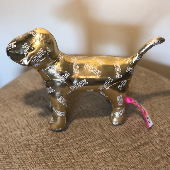 PINK Victoria's Secret | Accessories | Victorias Secret Gold Fashion ...